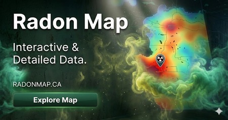 RadonMap – Canadian Radon Risk & Testing Map